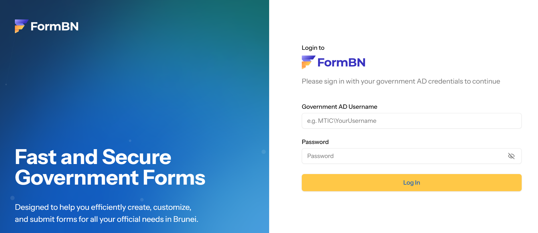 Login